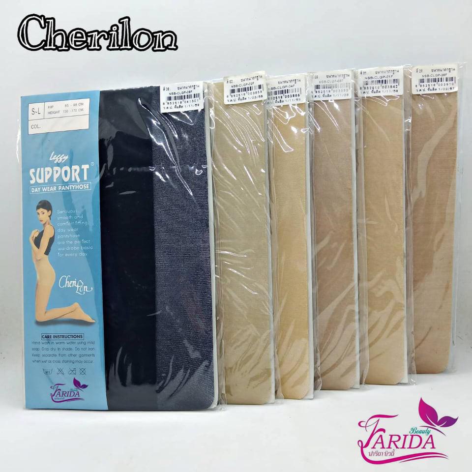 (1ซอง) Cherilon Linen Sheer Cool Support เชอรีล่อนถุงน่องสตรี เนื้อลินินเชียร์ NSA-CLICS ถุงน่อง